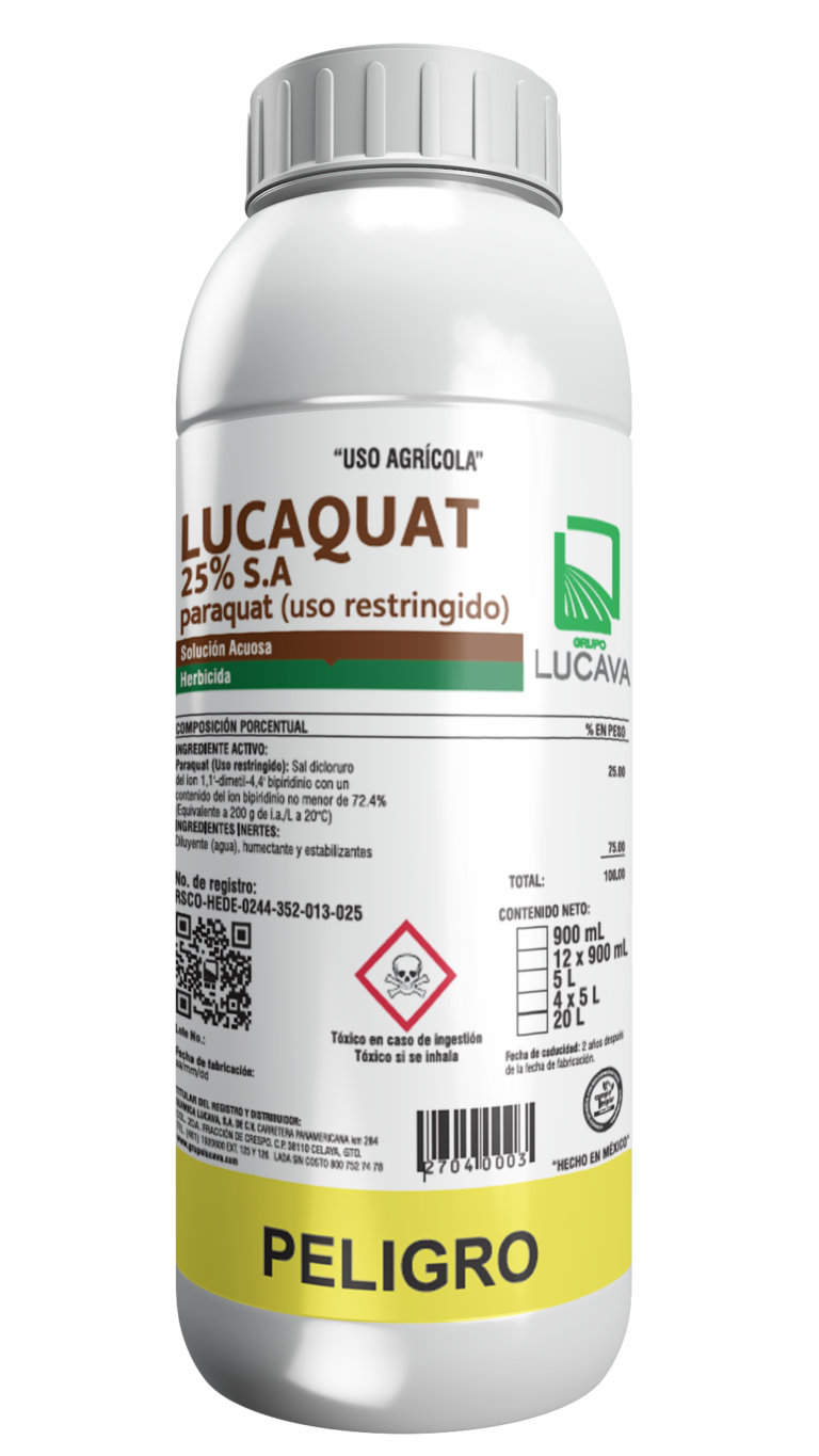 Lucaquat 25% - Agro Lucava