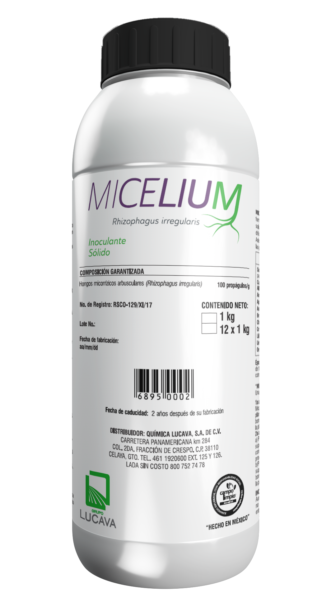 MICELIUM LANDING - Agro Lucava